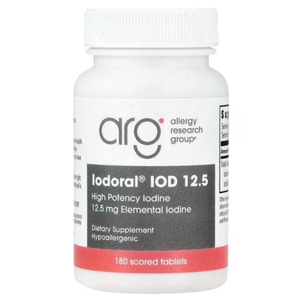 Optimox Iodoral 12.5 mg – 180 Tablets – Dr Guberman